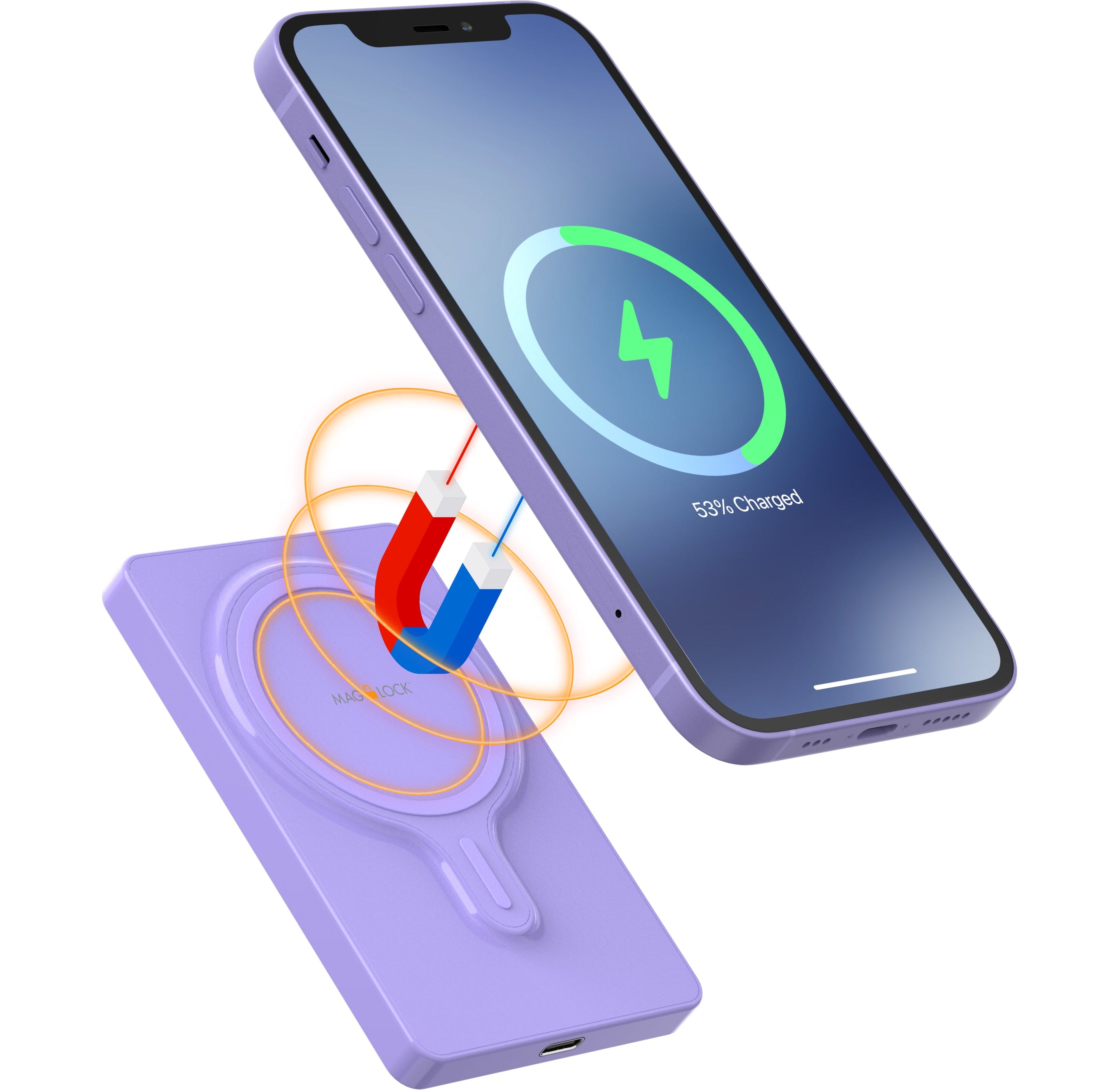 MAG-LOCK™ MagSafe® Powerbank - 3000mAh (+16 hrs.) – mycharge.com