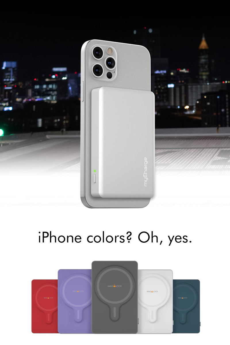 MAG-LOCK Superhero Wireless Magnetic Charger for iPhones with MagSafe ...